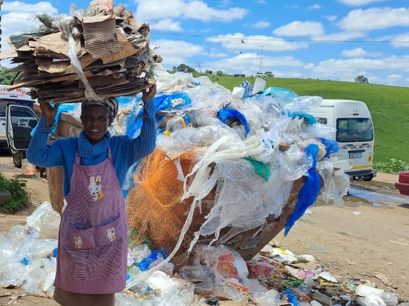 Mother of five finds time to recycle for her community - Scrolla.Africa