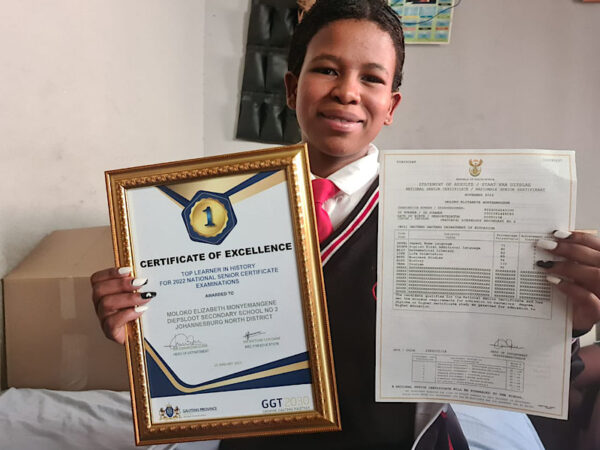 Orphaned, impoverished and brilliant: Meet Gauteng’s top learner in ...
