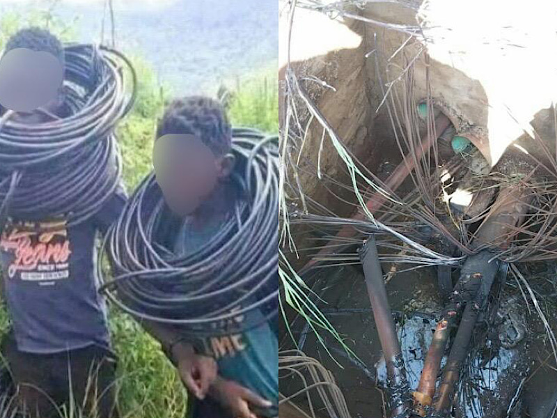 Cable thief beaten by mob after targeting hospital | Scrolla.Africa