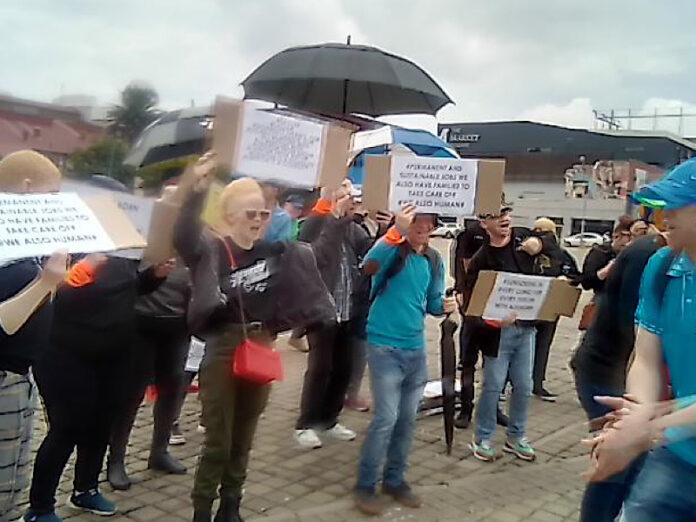Activists living with albinism march on Premier Lesufi’s office ...