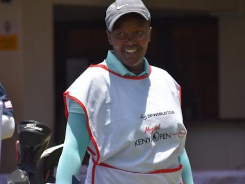 Kenyan female caddy breaks barriers - Scrolla.Africa