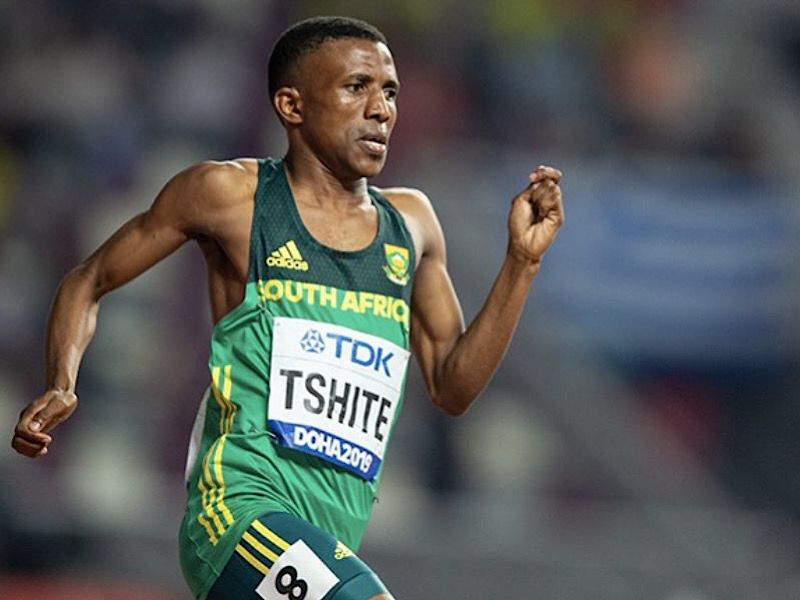 Tshite closing in on athletics history | Scrolla.Africa