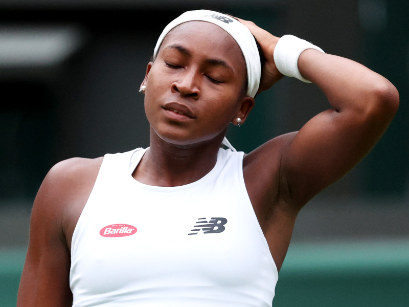 Coco crashes at Wimbledon | Scrolla.Africa