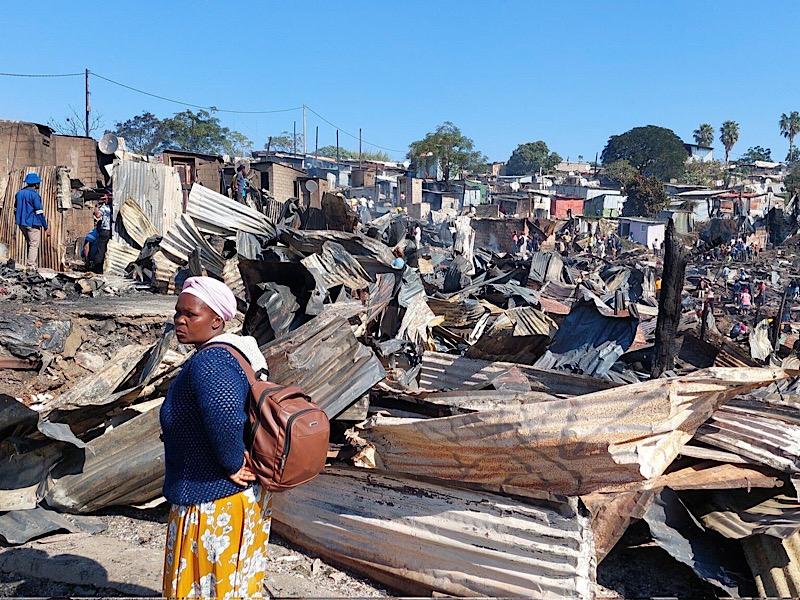 Thousands left homeless in Durban blaze - Scrolla.Africa