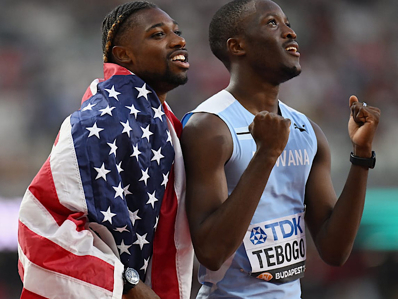 Letsile Tebogo puts Africa on the podium! | Scrolla.Africa