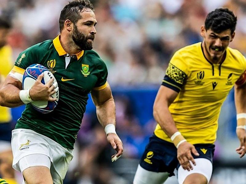 SUPERB SPRINGBOKS CRUISE PAST ROMANIA | Scrolla.Africa