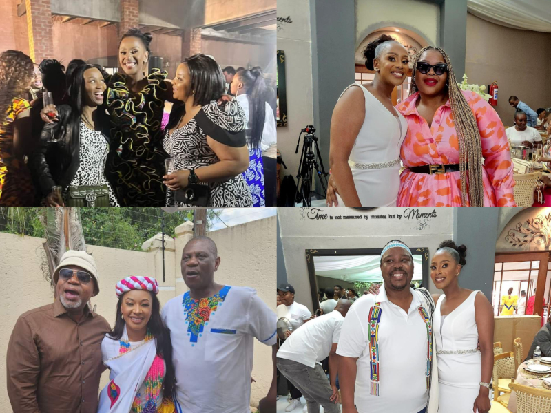 Mike Maile says 'I do' in star-studded bash - Scrolla.Africa