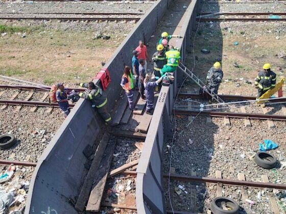 JOBURG BRIDGE COLLAPSES | Scrolla.Africa