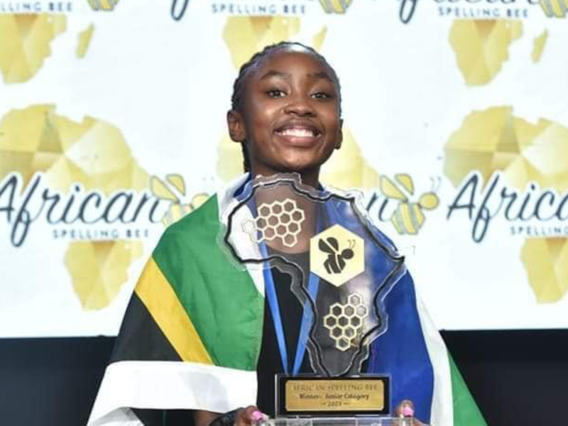 Limpopo teenager wins African Spelling Bee - Scrolla.Africa