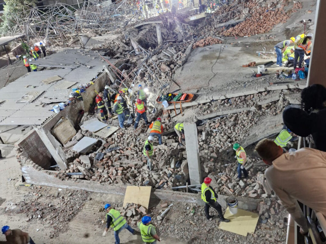 Six dead, 48 still buried under collapsed George building | Scrolla.Africa