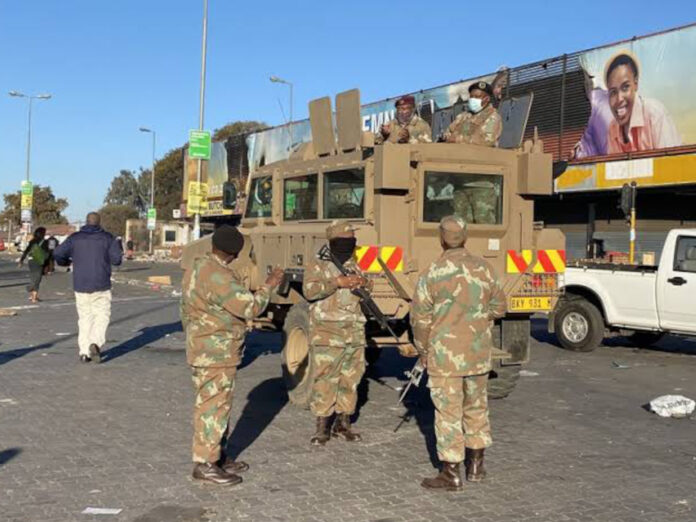Army on standby for any violence in KZN - Scrolla.Africa