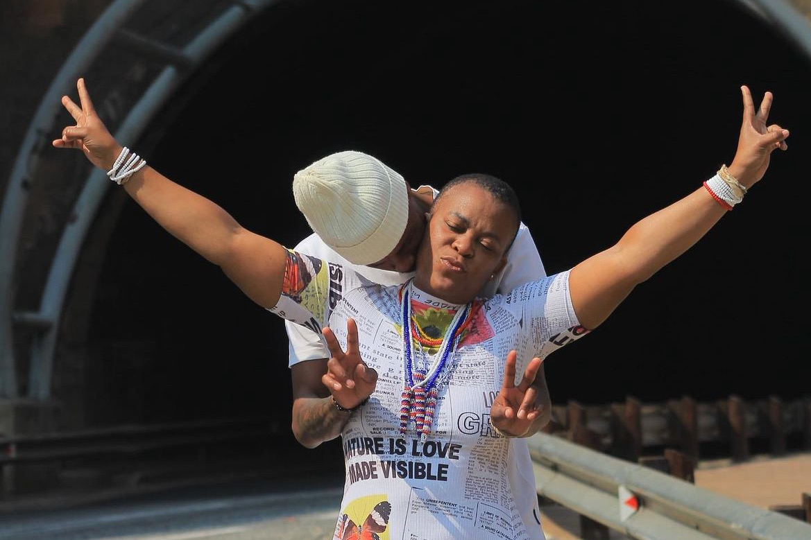 Zodwa shows off her new man – but not his face! - Scrolla.Africa