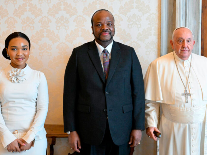 King Mswati takes Zuma’s daughter to meet the Pope | Scrolla.Africa