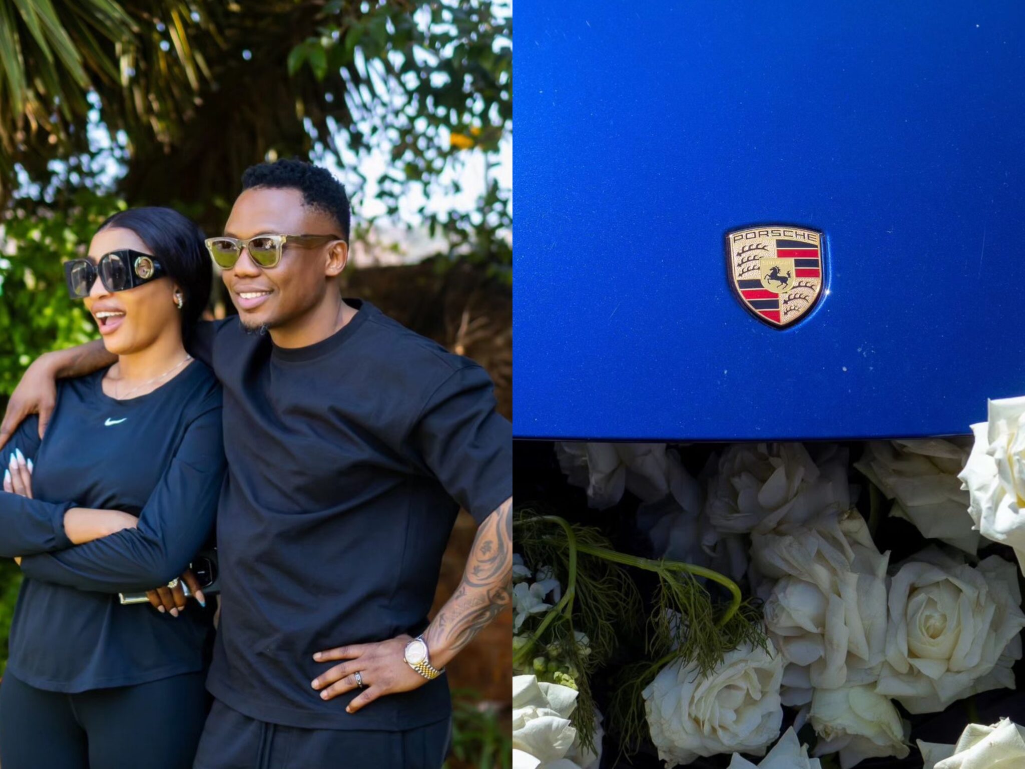 DJ Tira gifts wife birthday Porsche - Scrolla.Africa