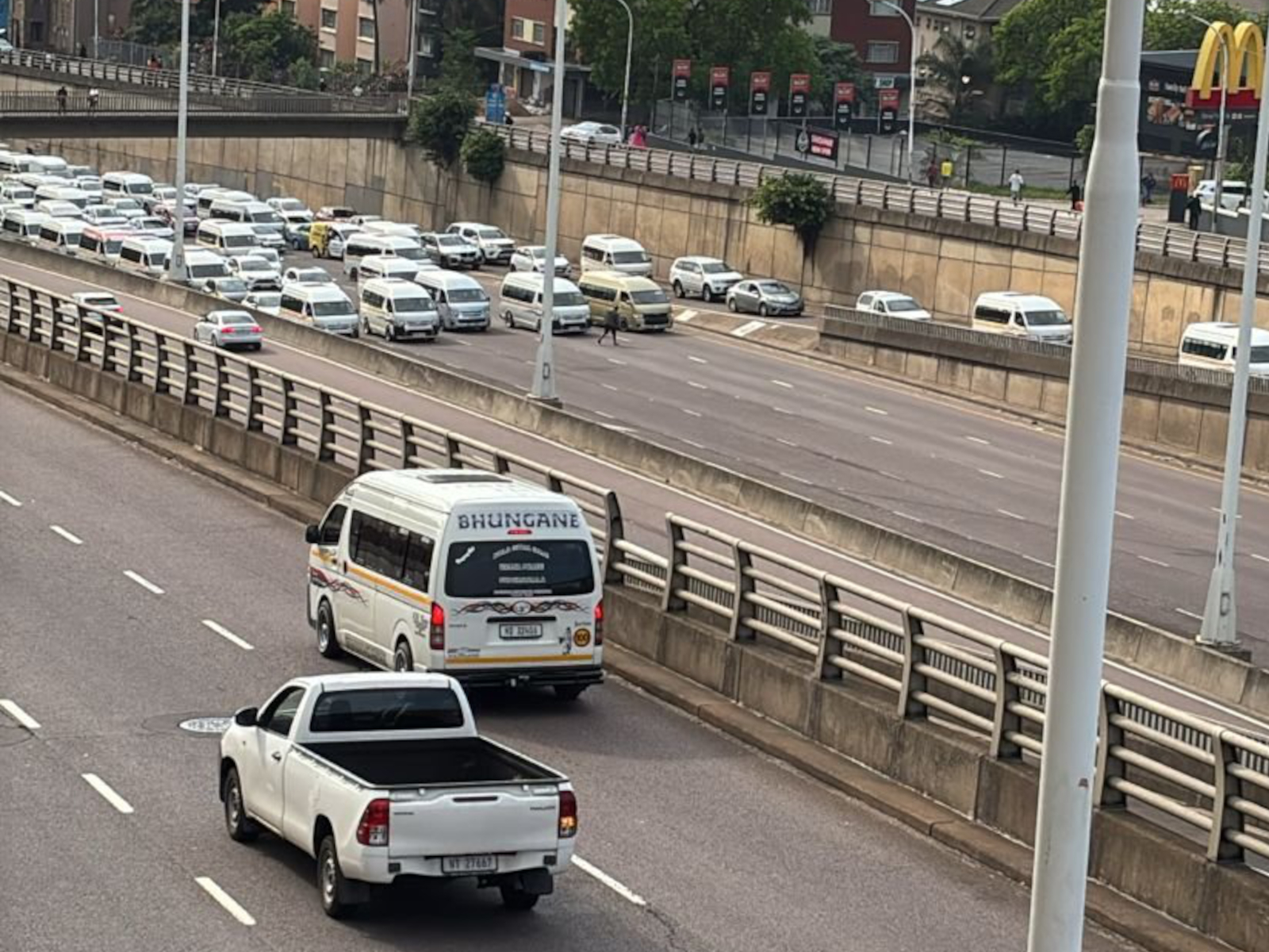 Durban taxi strike brings the city to a standstill | Scrolla.Africa
