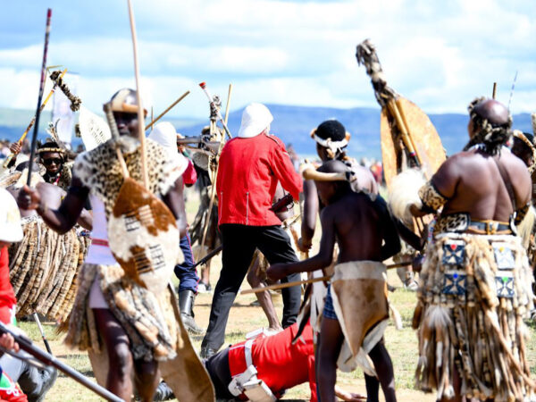 King stays quiet on Zulu matters at historic commemoration - Scrolla.Africa