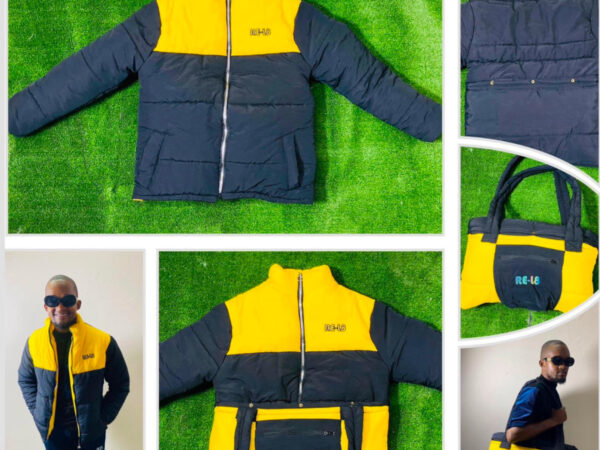 Twins turn backpacks into jackets with fashion that flips and folds ...