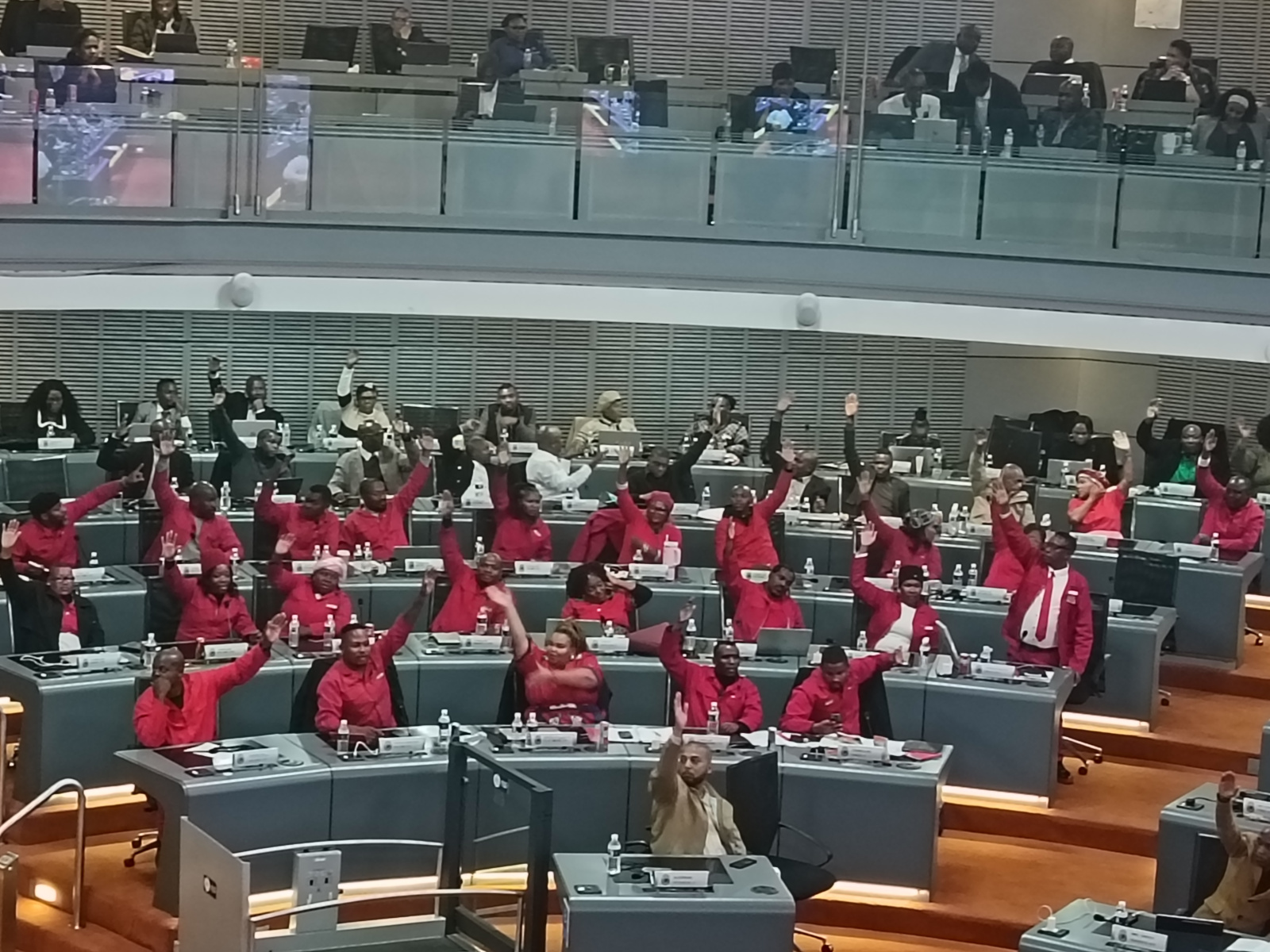 EFF speaker says ‘we’re not scared’ after surviving third no-confidence ...