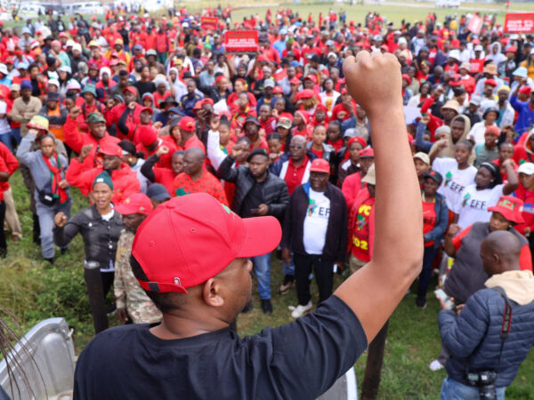 EFF hits out at cops for protecting whites-only settlement - Scrolla.Africa
