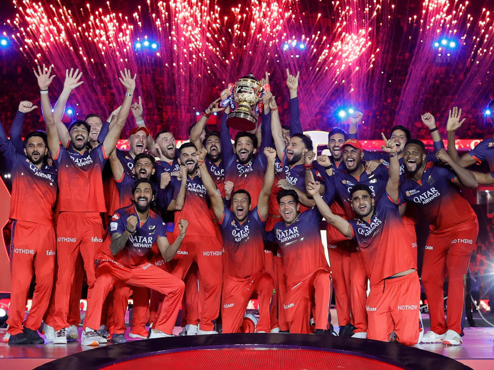 RCB finally lift the trophy after 18 seasons - Scrolla.Africa