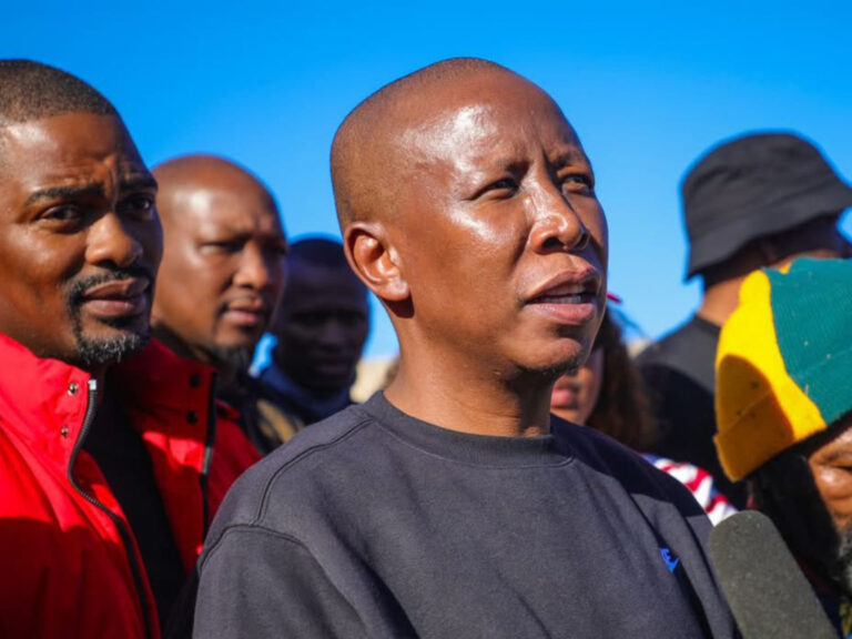 Malema steps in to help bury Mthatha flood victims - Scrolla.Africa