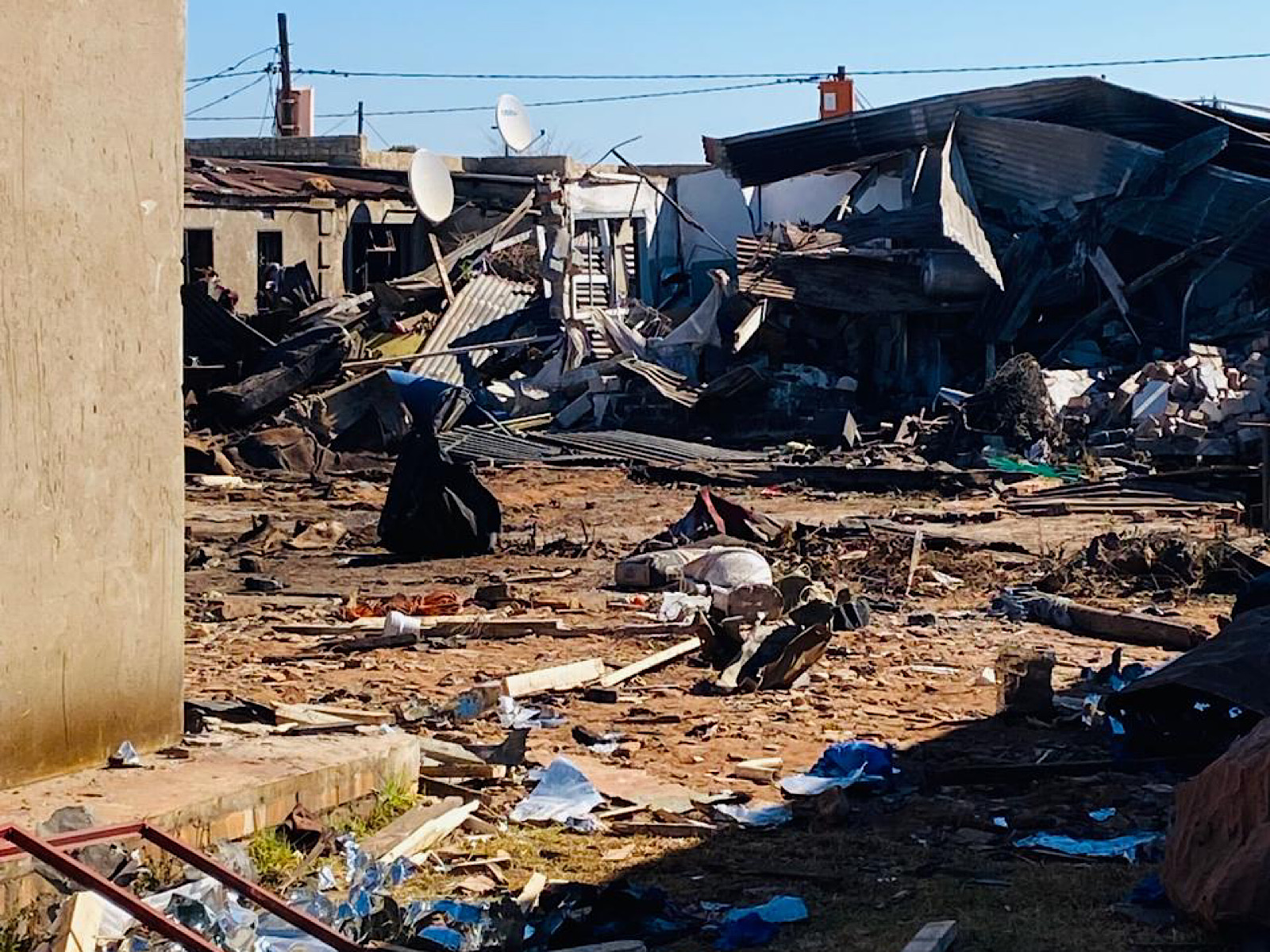 Zama Zama blast leaves families homeless in Springs - Scrolla.Africa
