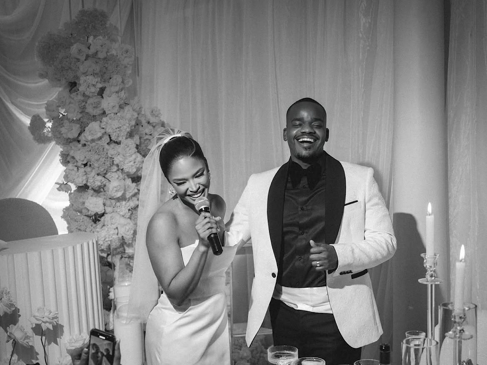 Ayanda Thabethe shows off wedding to her baby daddy - Scrolla.Africa