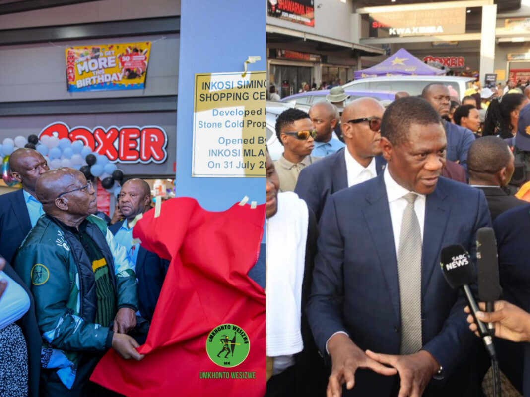 Zuma and Mashatile fight over who gets to open rural shopping centre ...