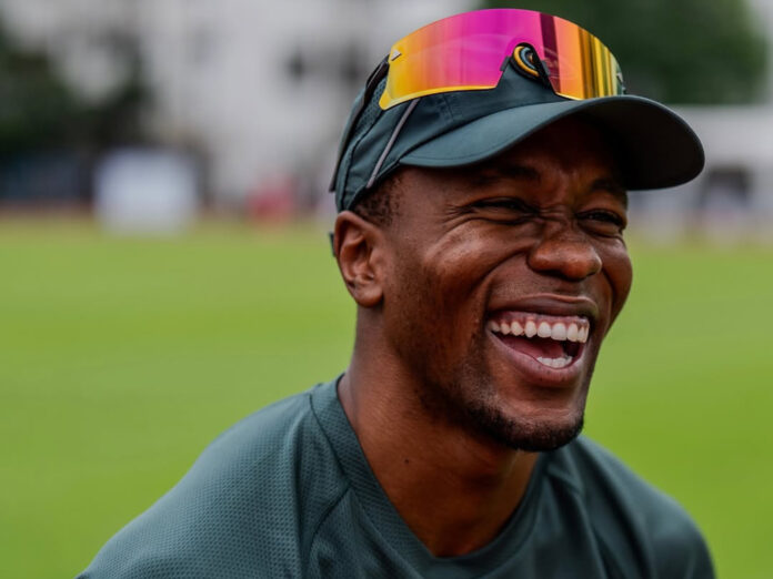 Simbine ready for first major medal after fixing his start - Scrolla.Africa