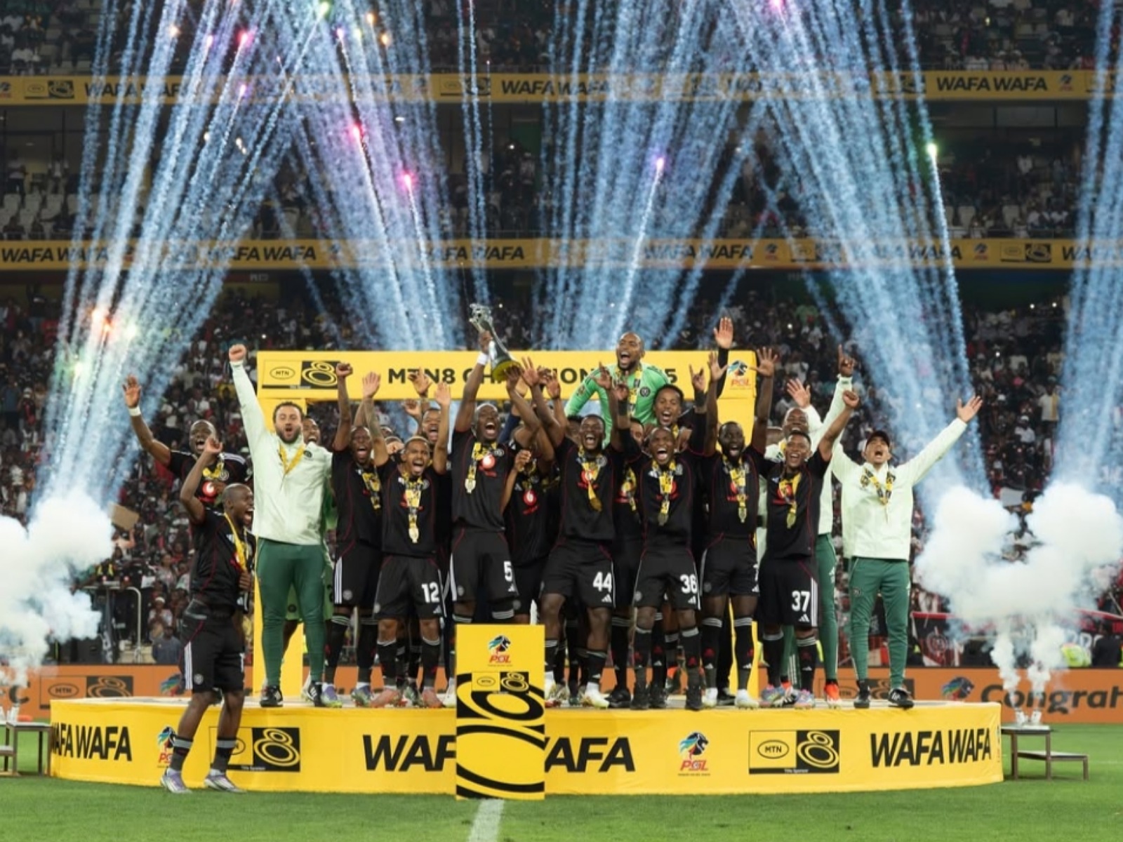 Orlando Pirates make history with fourth straight MTN8 triumph ...