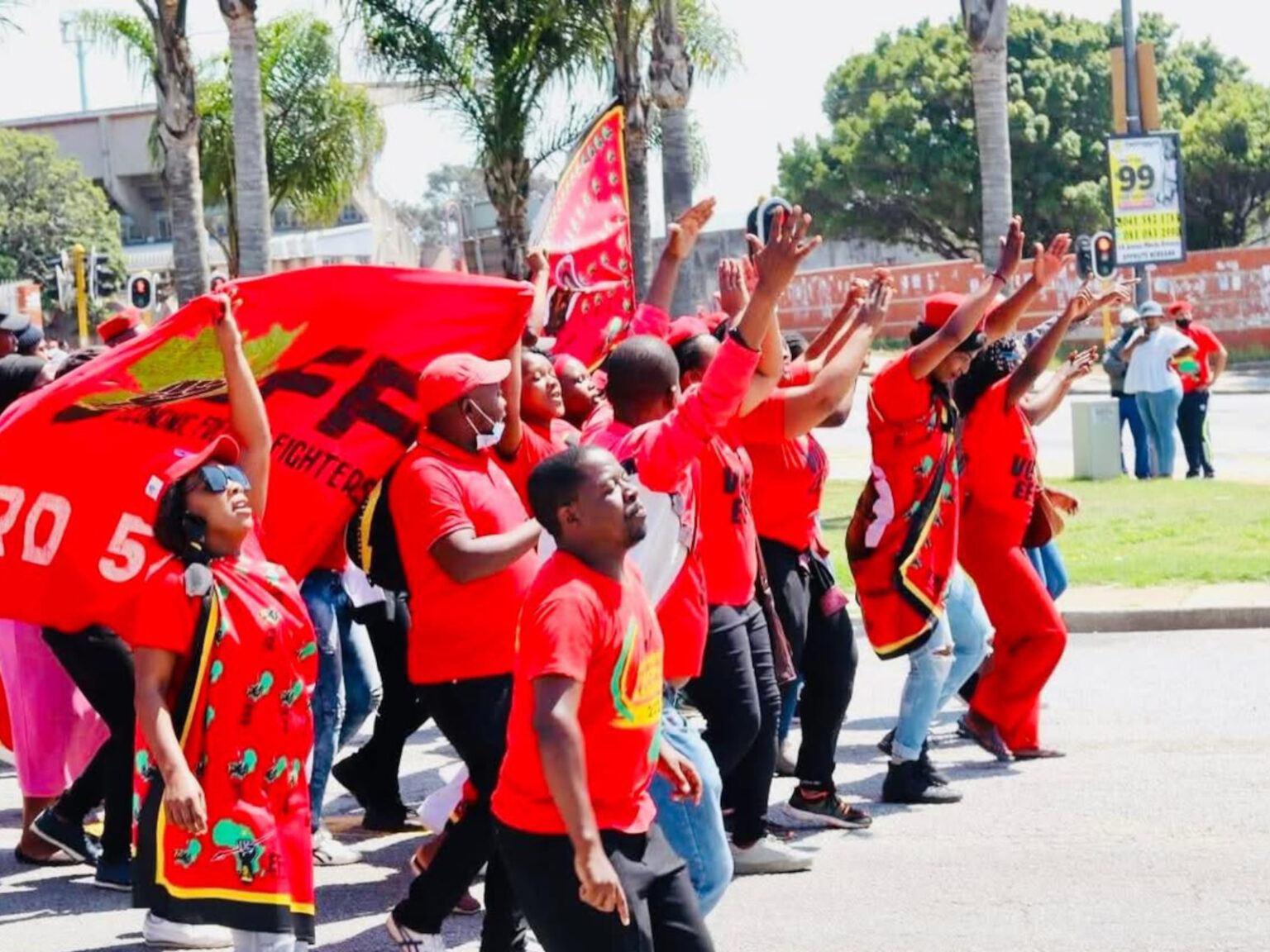 EFF takes on restaurant boss over worker abuse - Scrolla.Africa
