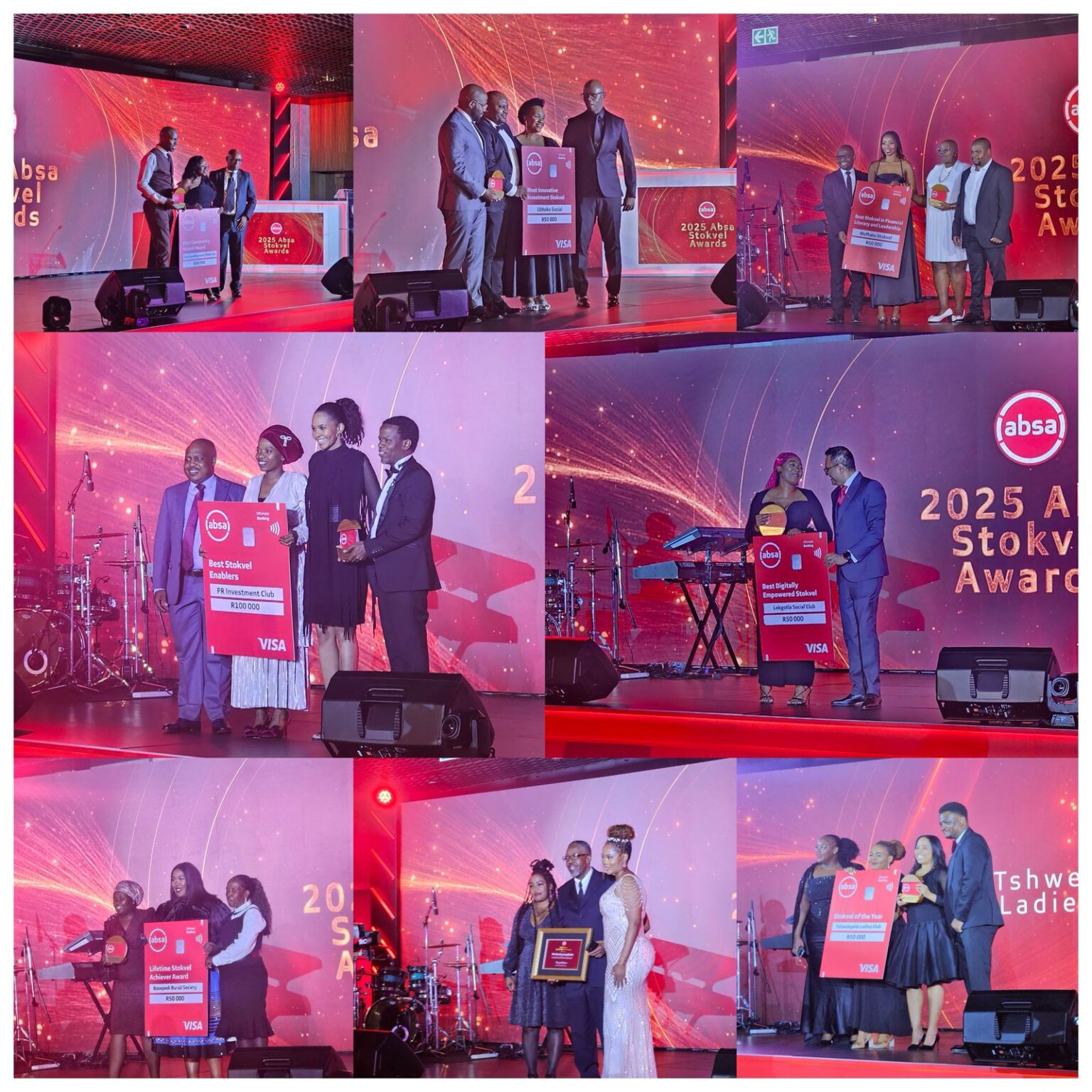 Stokvel stars shine bright at Absa awards - Scrolla.Africa