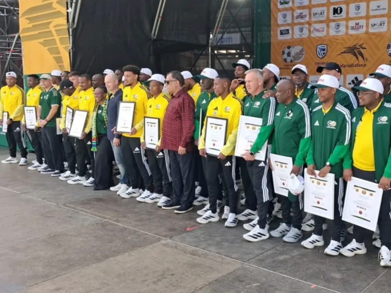 Bafana's World Cup trip delayed by US visa hold-up - Scrolla.Africa